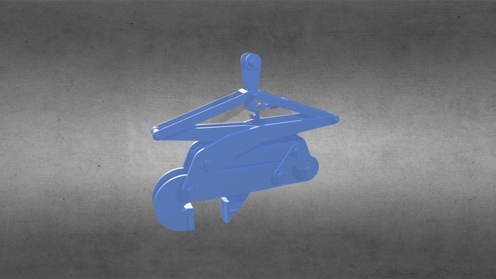 Steel roll clamp ZVR - 3D model by Samson (@SergoSN) [7ba4190] - Sketchfab