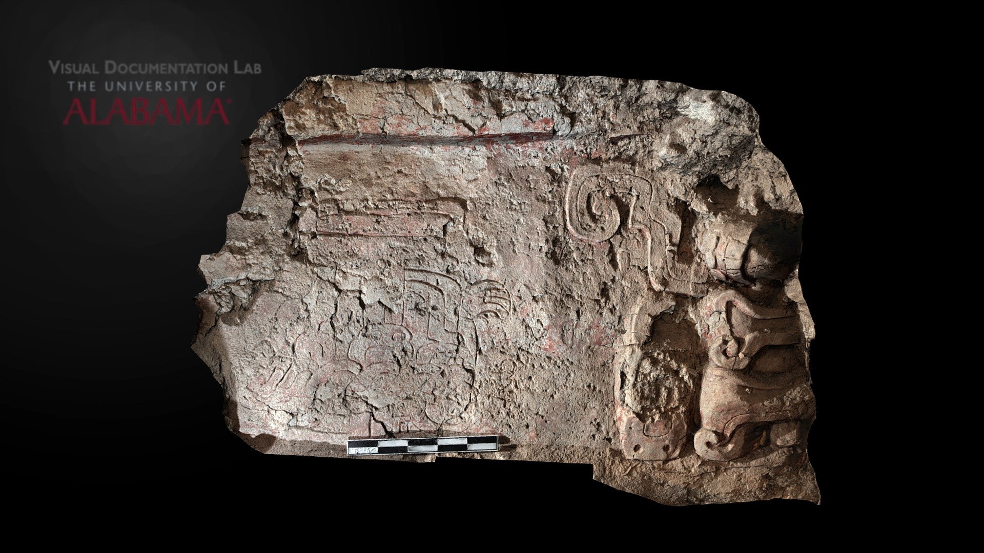 Holmul Bu A frieze, North - 3D model by Alexandre Tokovinine ...