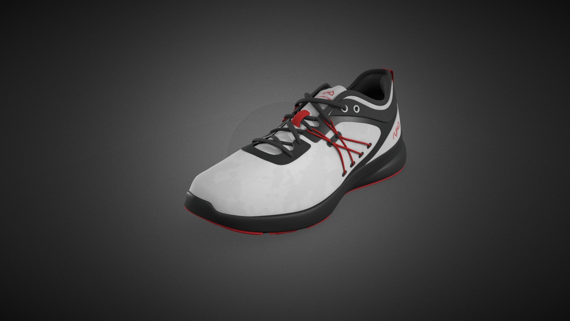 Womens Running Shoe - 3D model by Black Or Grey (@itsblackorgrey ...