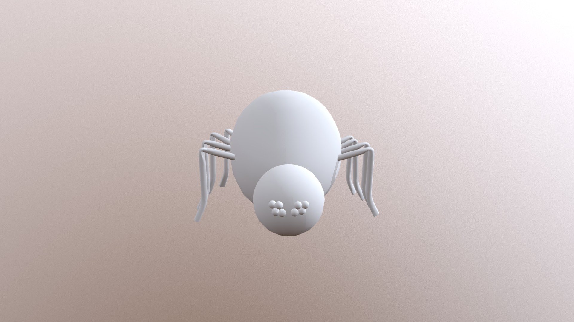 Spider - 3D model by Rebekah.Hurley [7ba8dfa] - Sketchfab