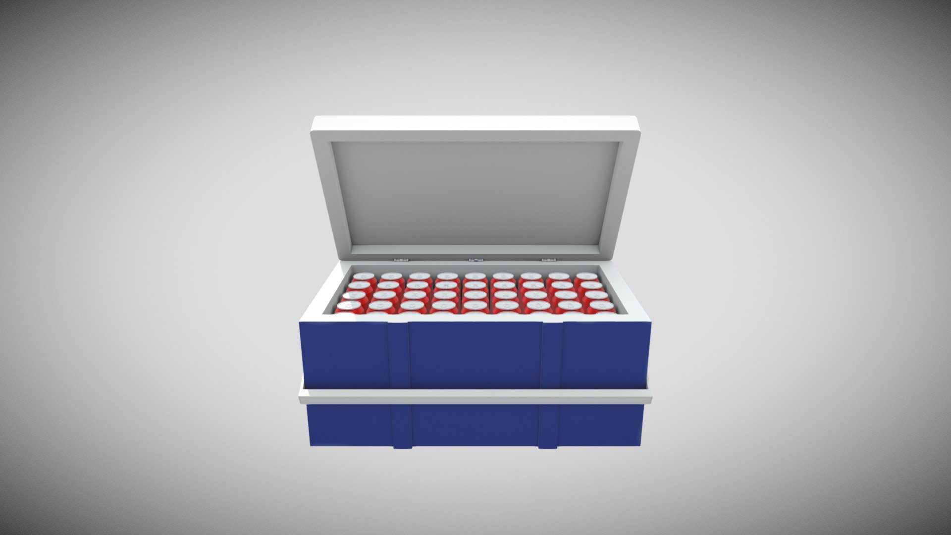 Cooler Box - 3D model by stephen.losee [7ba99d0] - Sketchfab