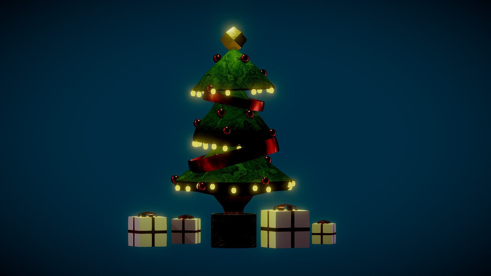 Simple Christmas Tree - Download Free 3D model by Paris Mutter (@octrs ...