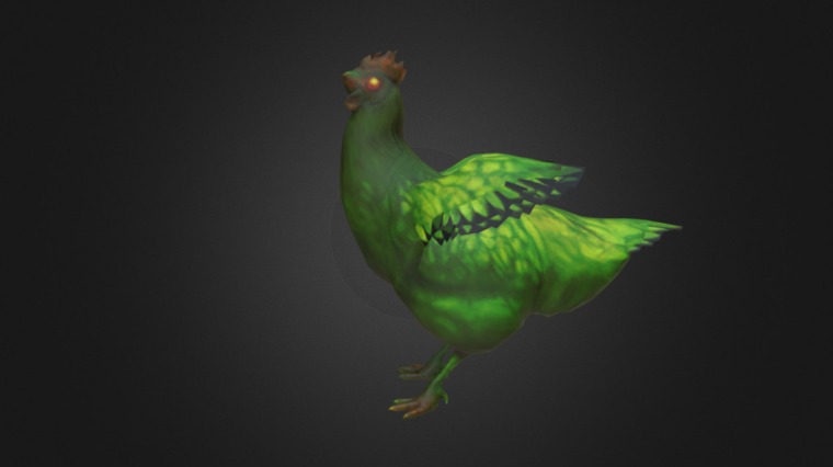 Chicken - 3D model by csgodrop.org (@redriv.games) [7baad77] - Sketchfab