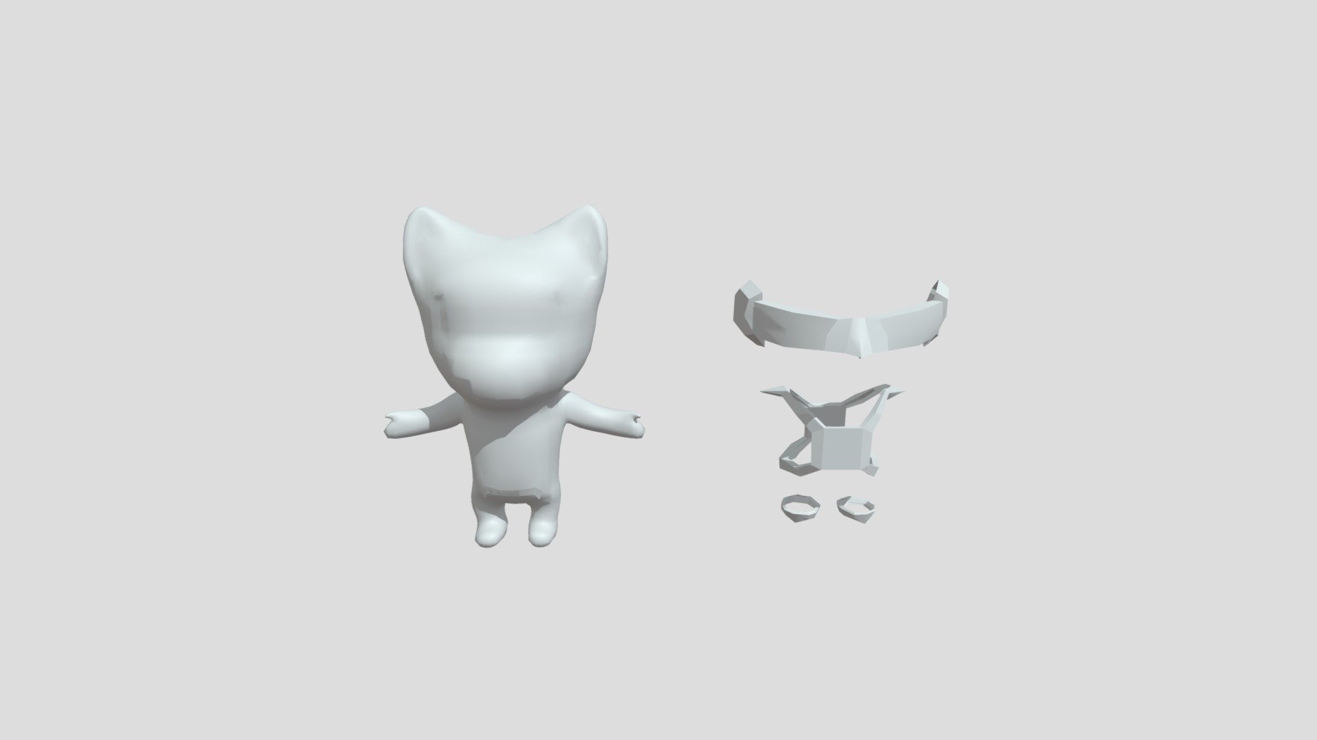 Gato - 3D model by Gabriela_Ojeda [7bab51d] - Sketchfab