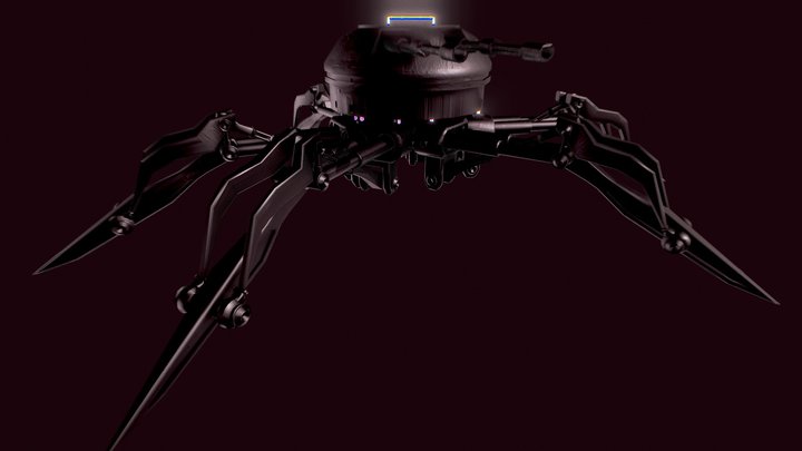 Spiderbot 3D models - Sketchfab