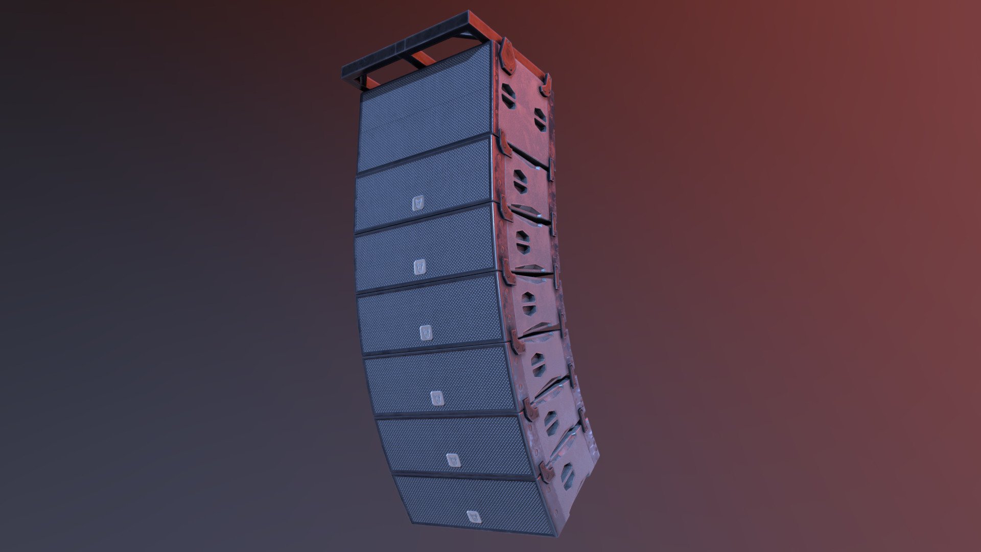 Line Array Sound Box - Buy Royalty Free 3D model by SUSUSUBE [7bac78c ...