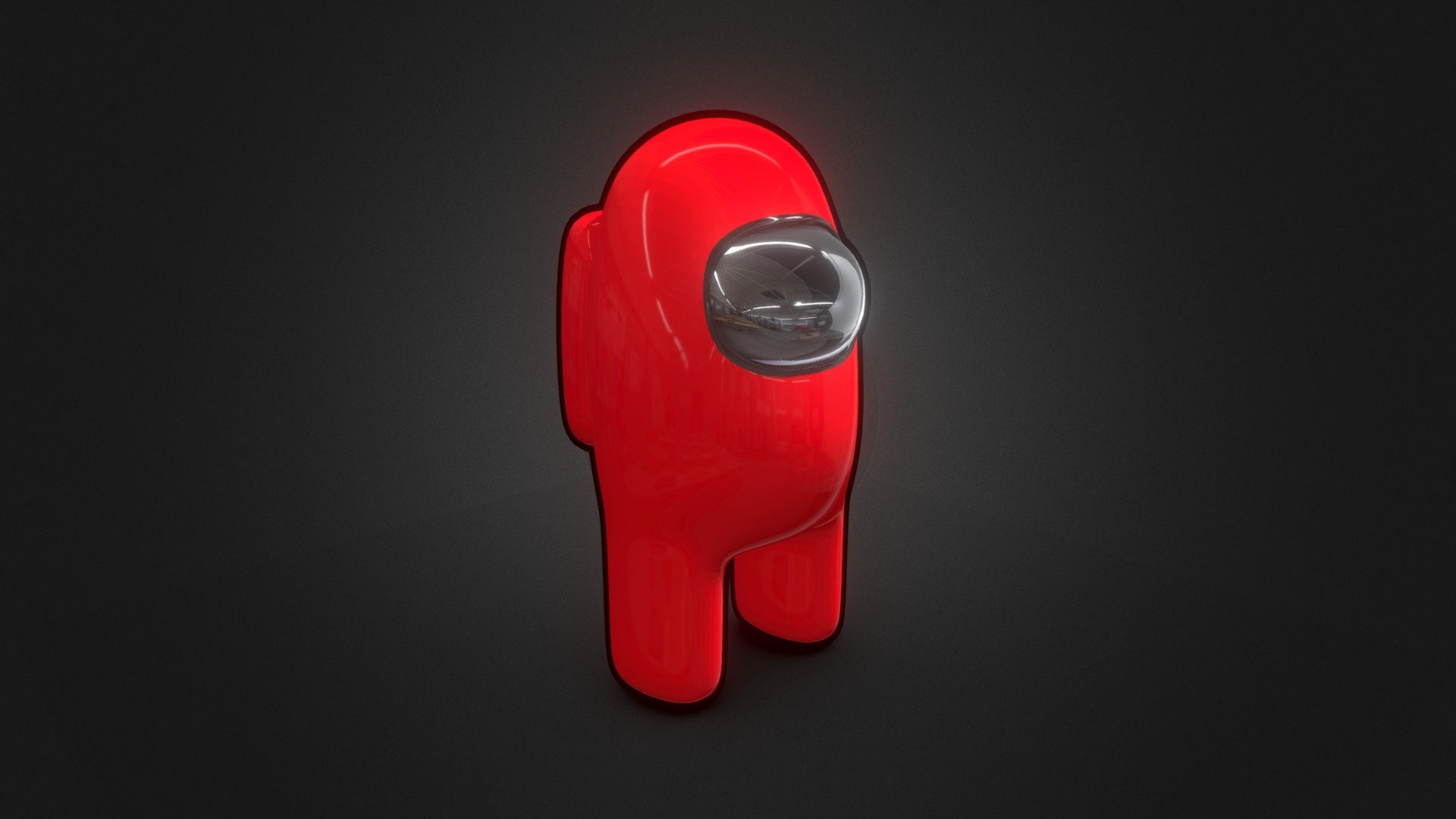 Among US Red Original - 3D model by SnowCOLD (@snowcoldeza) [7bada9c ...
