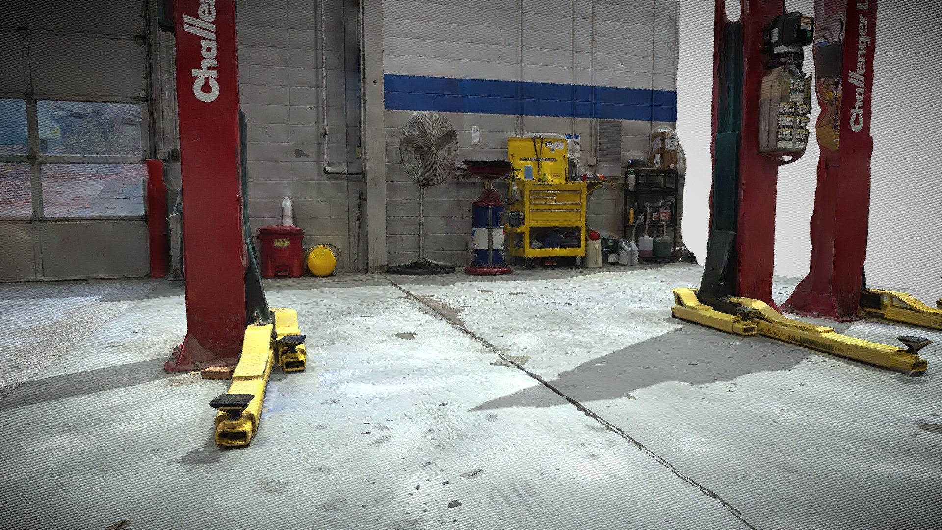 Garage scene 2 3D - Buy Royalty Free 3D model by OVERSIGHT ...
