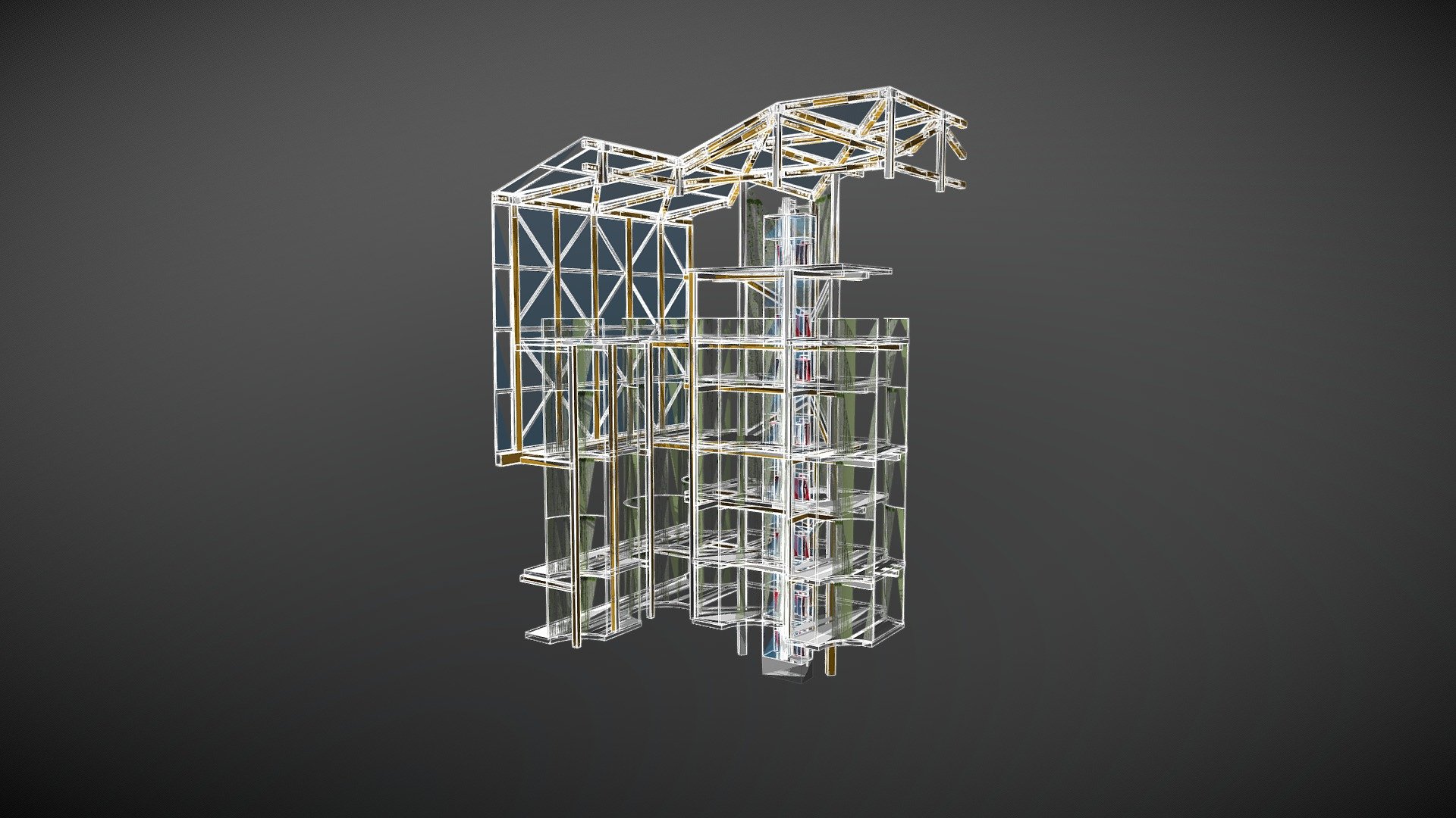 AMC STRUCTURE - 3D model by Albert Burgers (@AlbertBurgers) [7bae7d5 ...