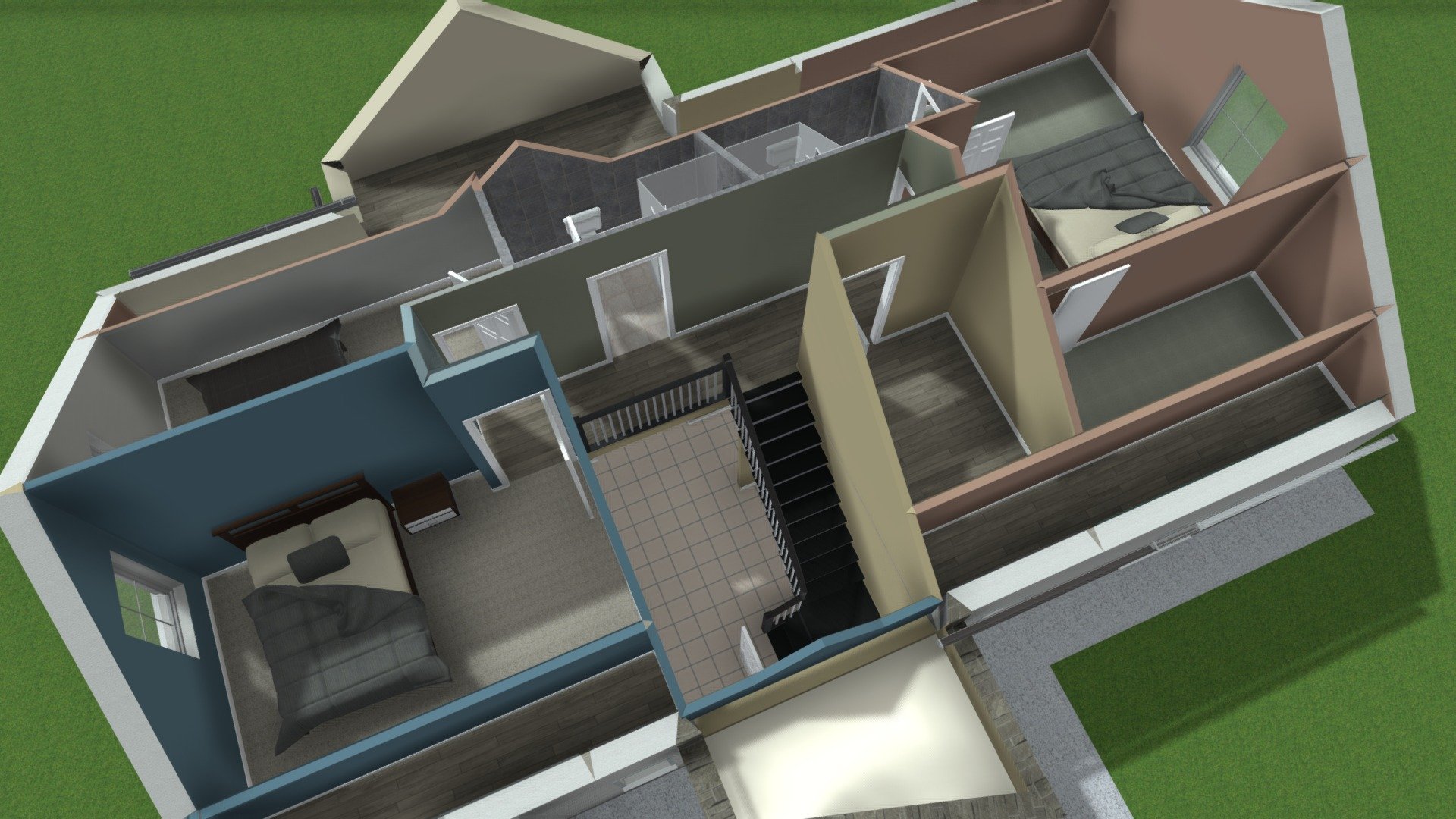Masterson House 2021 - 1st Floor Plan - 3D model by Virtual Teic (@dyb ...