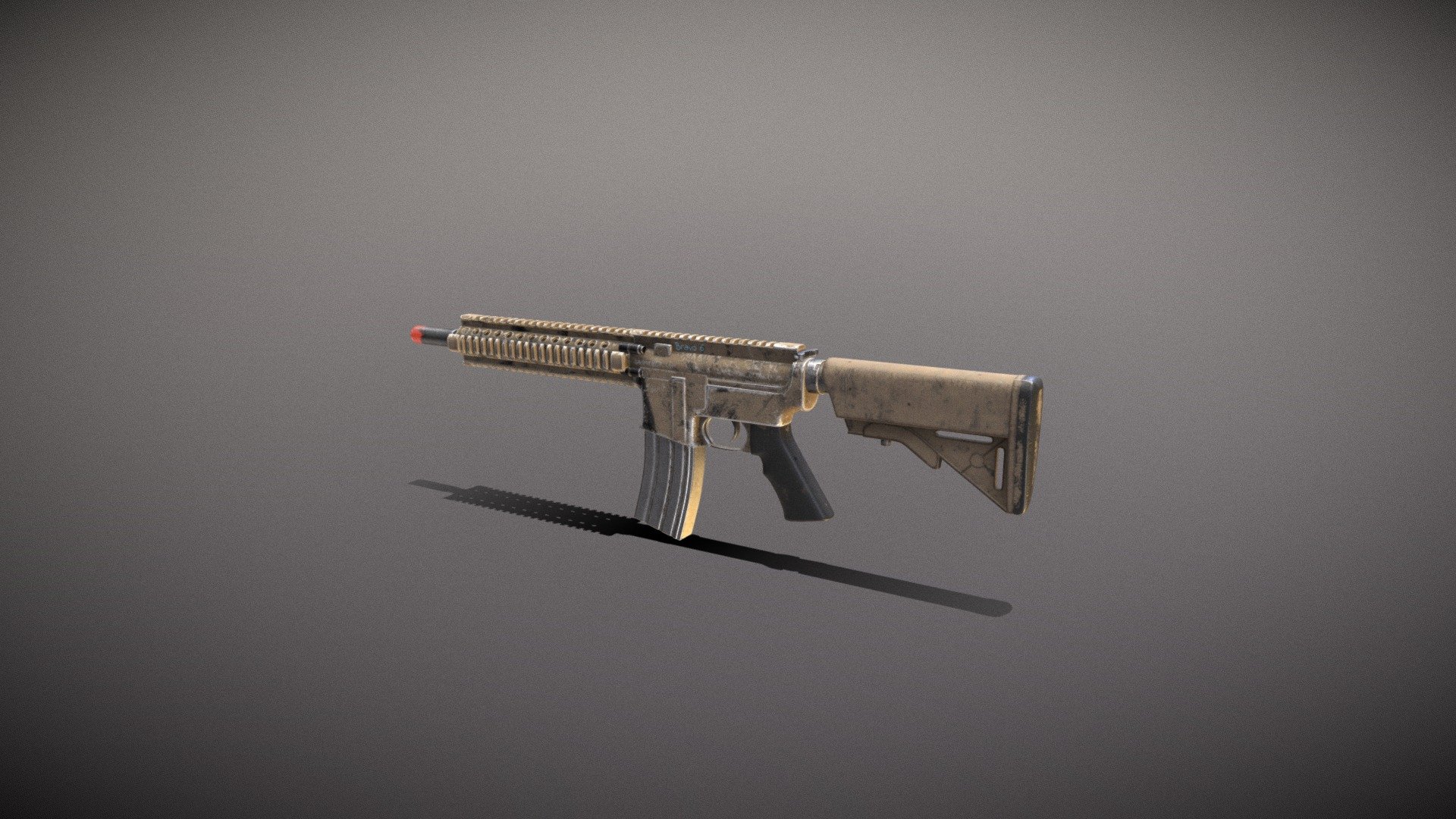 MK18 Unfished Model - 3D model by JamesMunnis [7bb391f] - Sketchfab