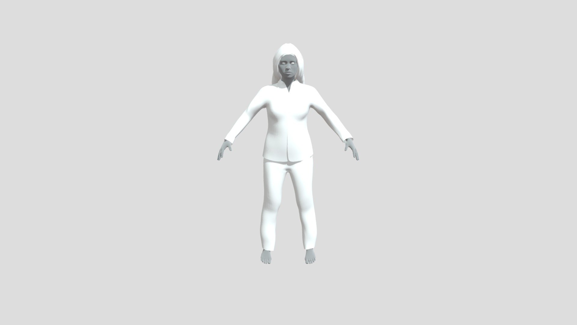 human lady - Download Free 3D model by pawanprabhash [7bb3c8a] - Sketchfab