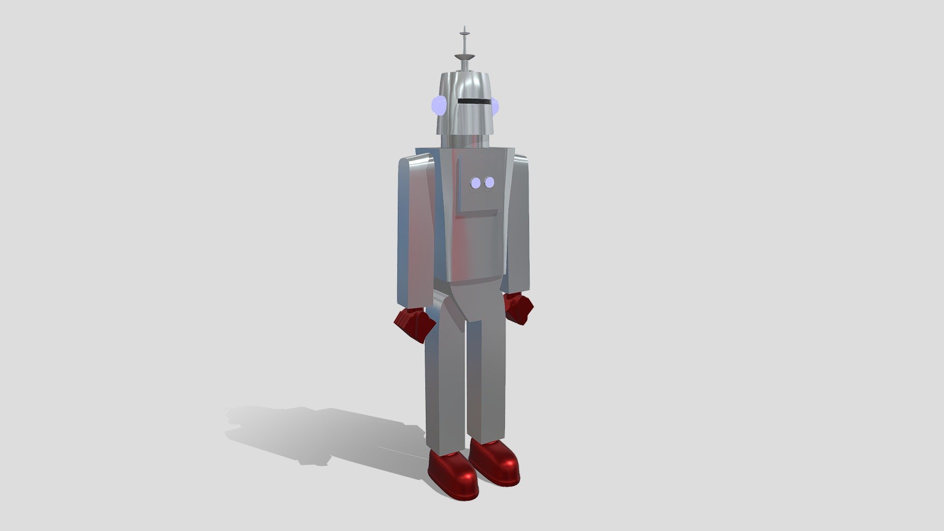 Retro Robot - Buy Royalty Free 3D model by Merlin-101 [7bb5871 ...