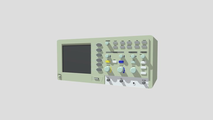 Oscilloscope 3D models - Sketchfab