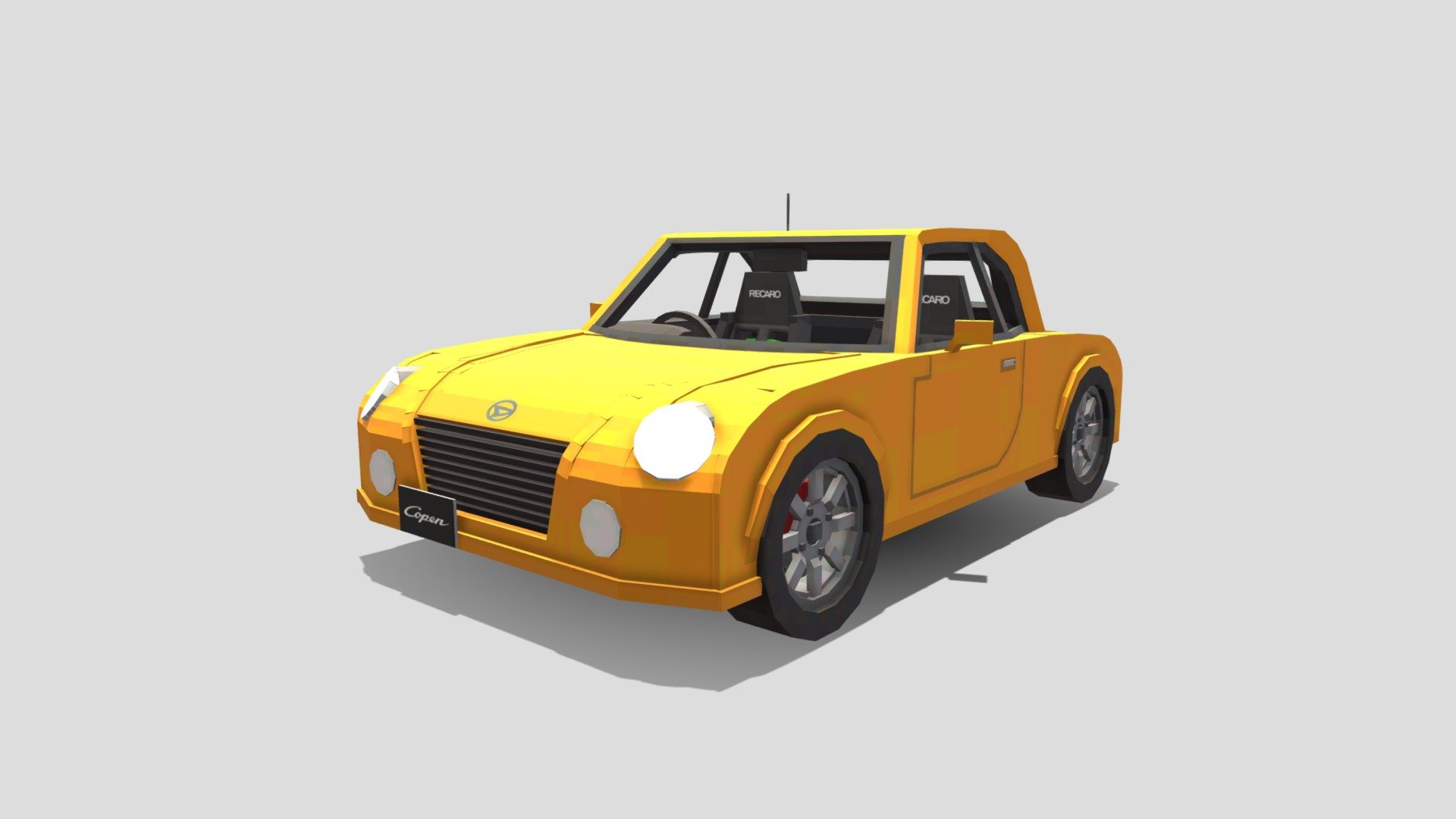 Daihatsu Copen L880 (TDL Spec.) - 3D model by ashminggu [7bb662c ...
