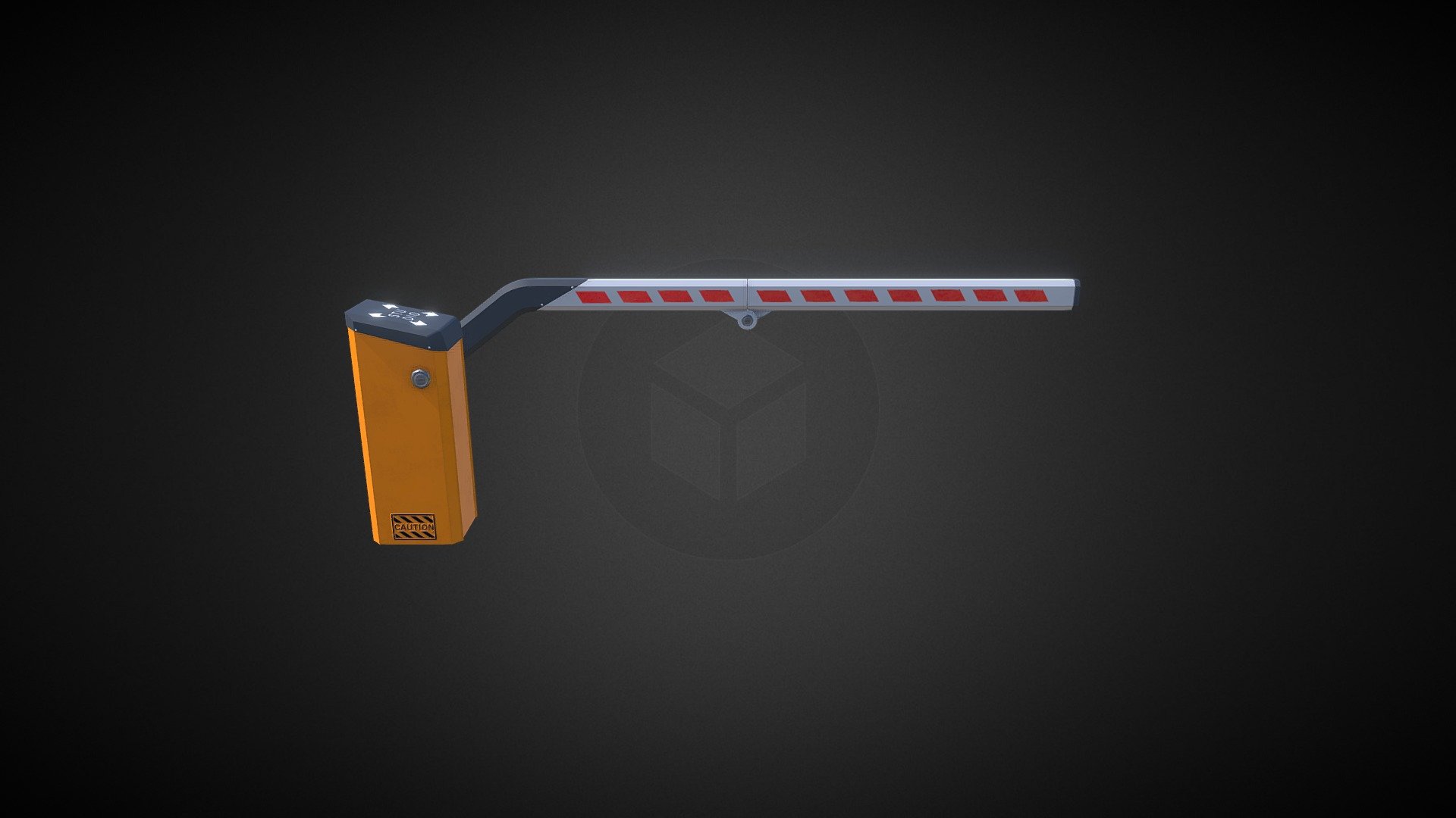 Slagboom - 3D model by Icradin [7bb6c95] - Sketchfab