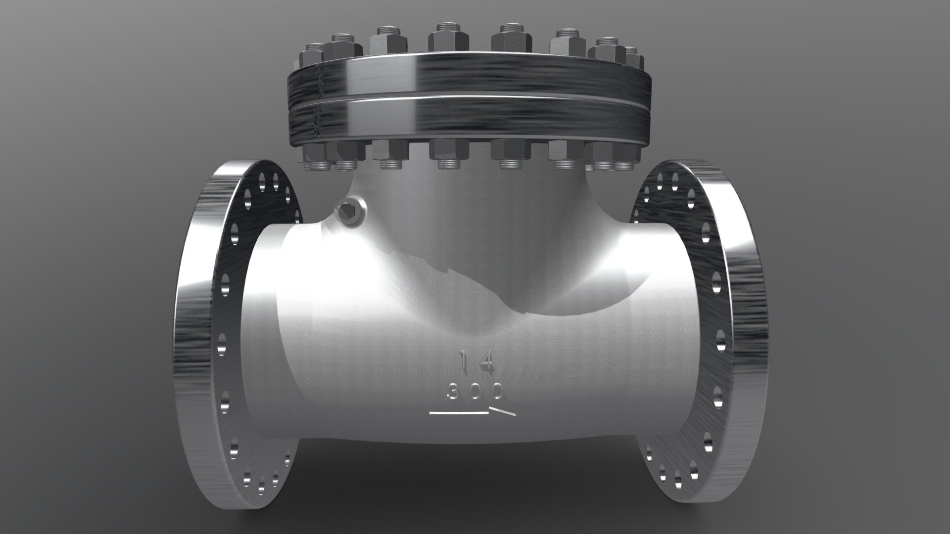 Check Valve Marking - 3D model by logisequence [7bb7a90] - Sketchfab