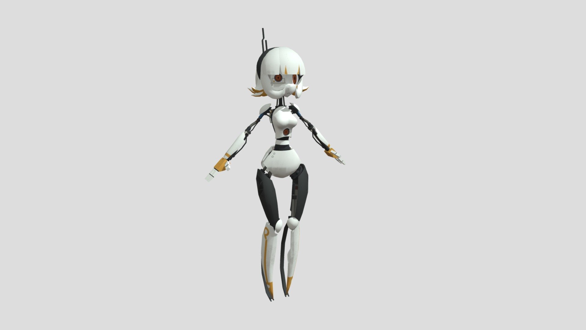 Humanoid Eggbot CO-OP portal 2 - Download Free 3D model by davidthe19th ...