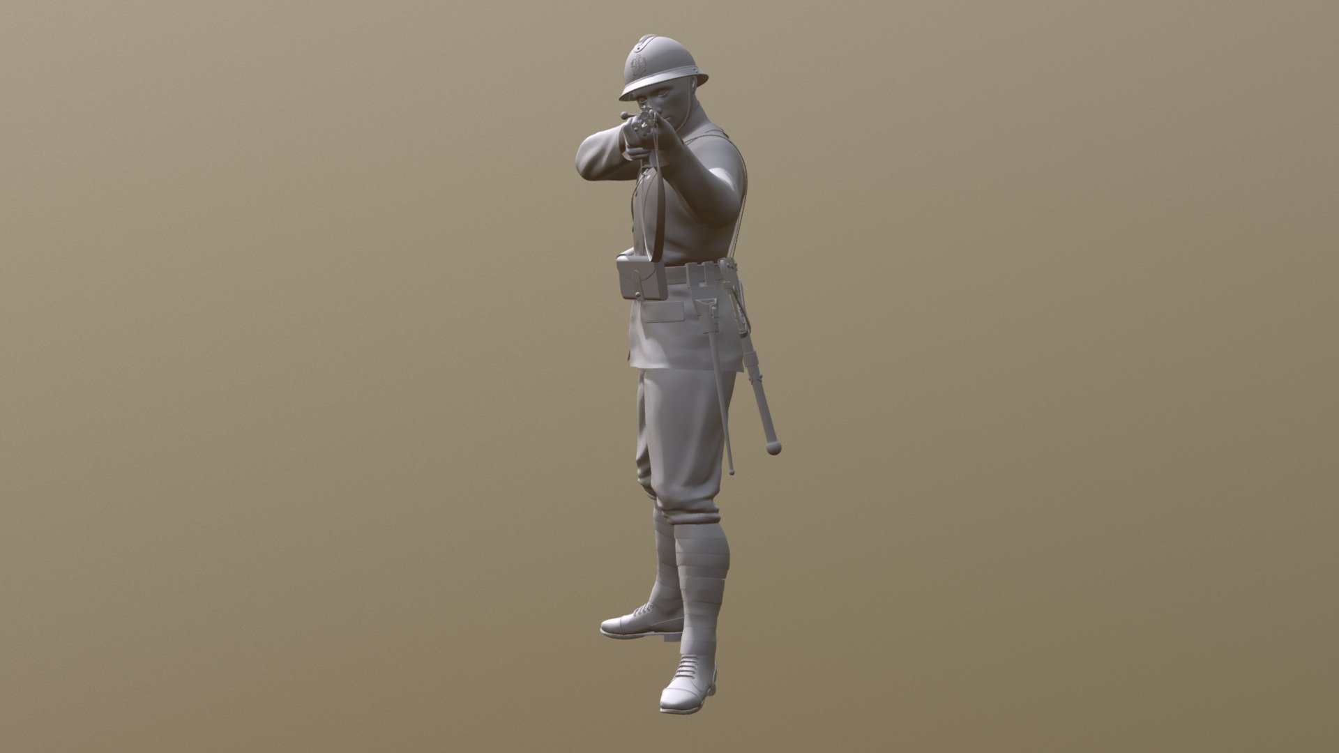 SOLUNSKI FRONT strelac - 3D model by Goran Radomirovic (@goran ...