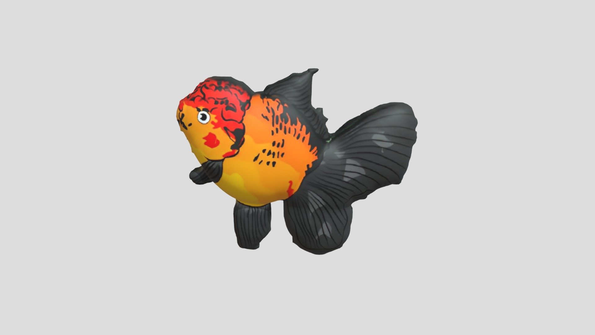 Ikan Koki - 3D model by yhesarooselia [7bb9f1a] - Sketchfab