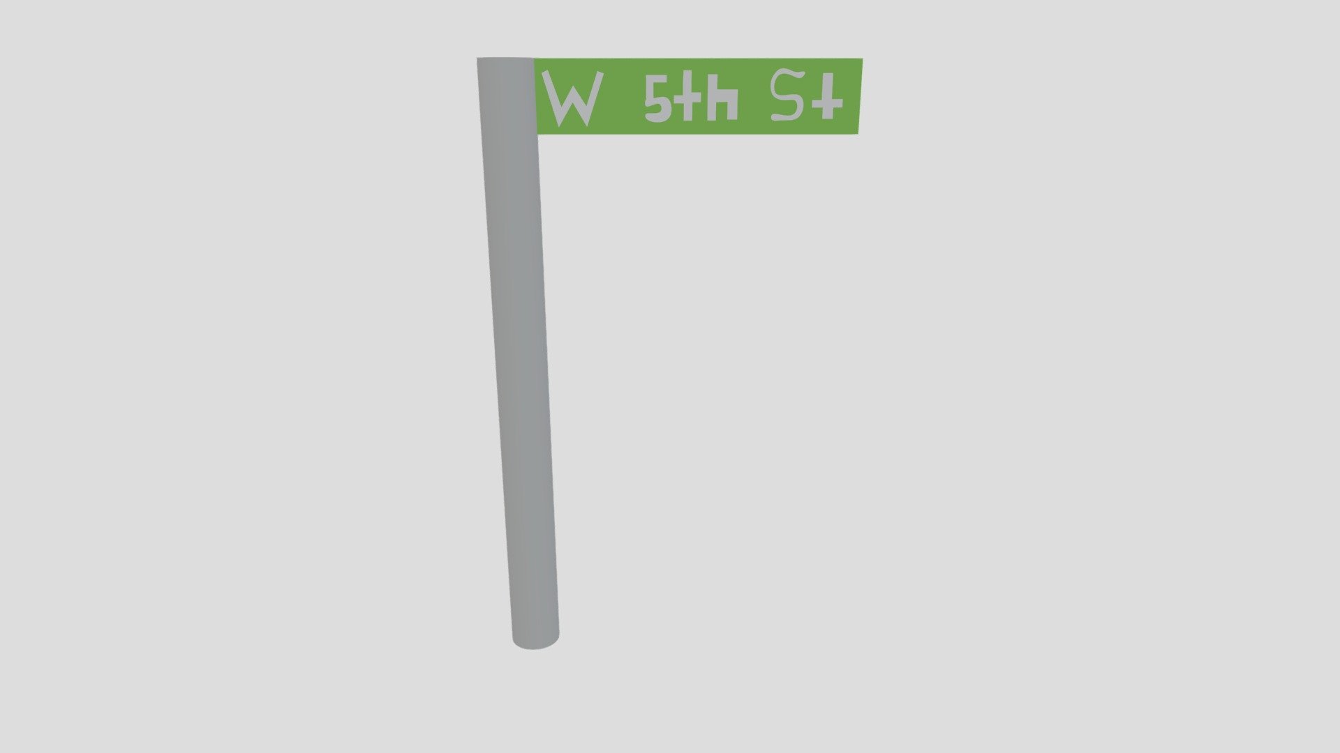 Street Sign - Download Free 3D model by jshargo [7bbc6e2] - Sketchfab