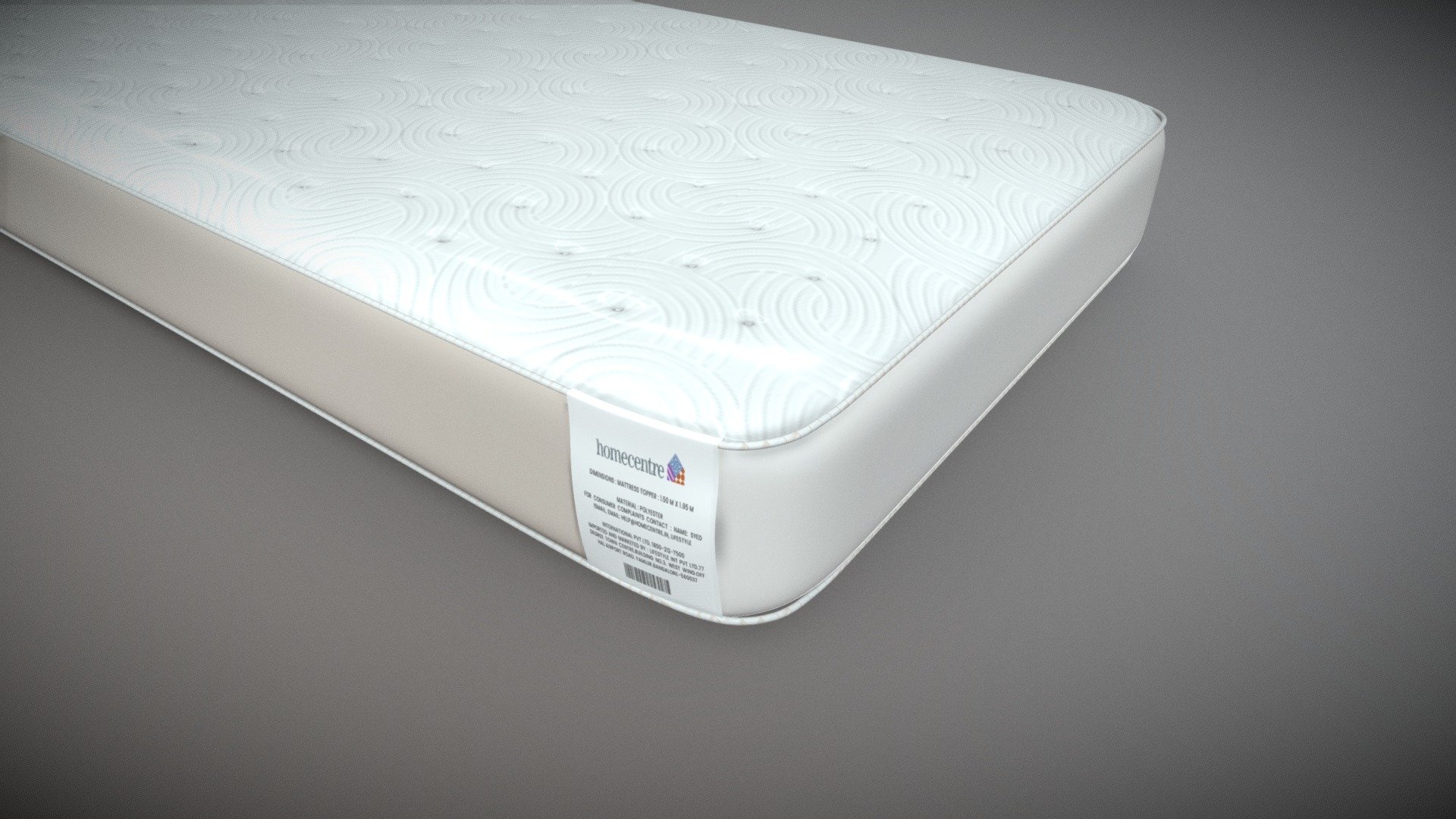 Mattress - 3D model by vivek.bisht [7bbd50b] - Sketchfab