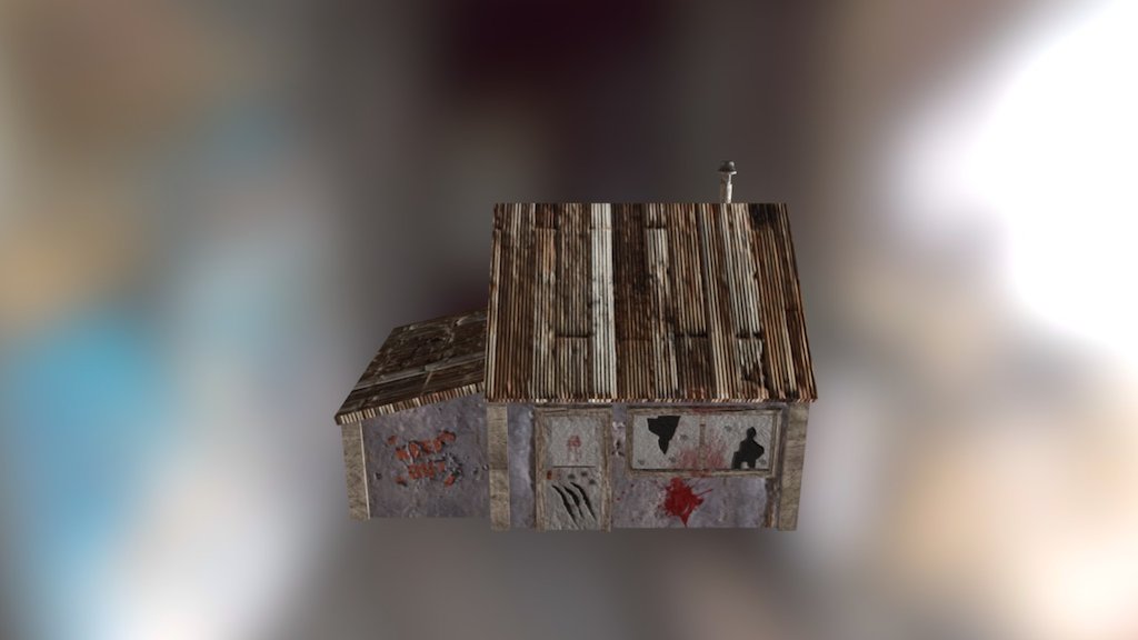 Disaster House - 3D model by leejhartsell [7bbddf7] - Sketchfab