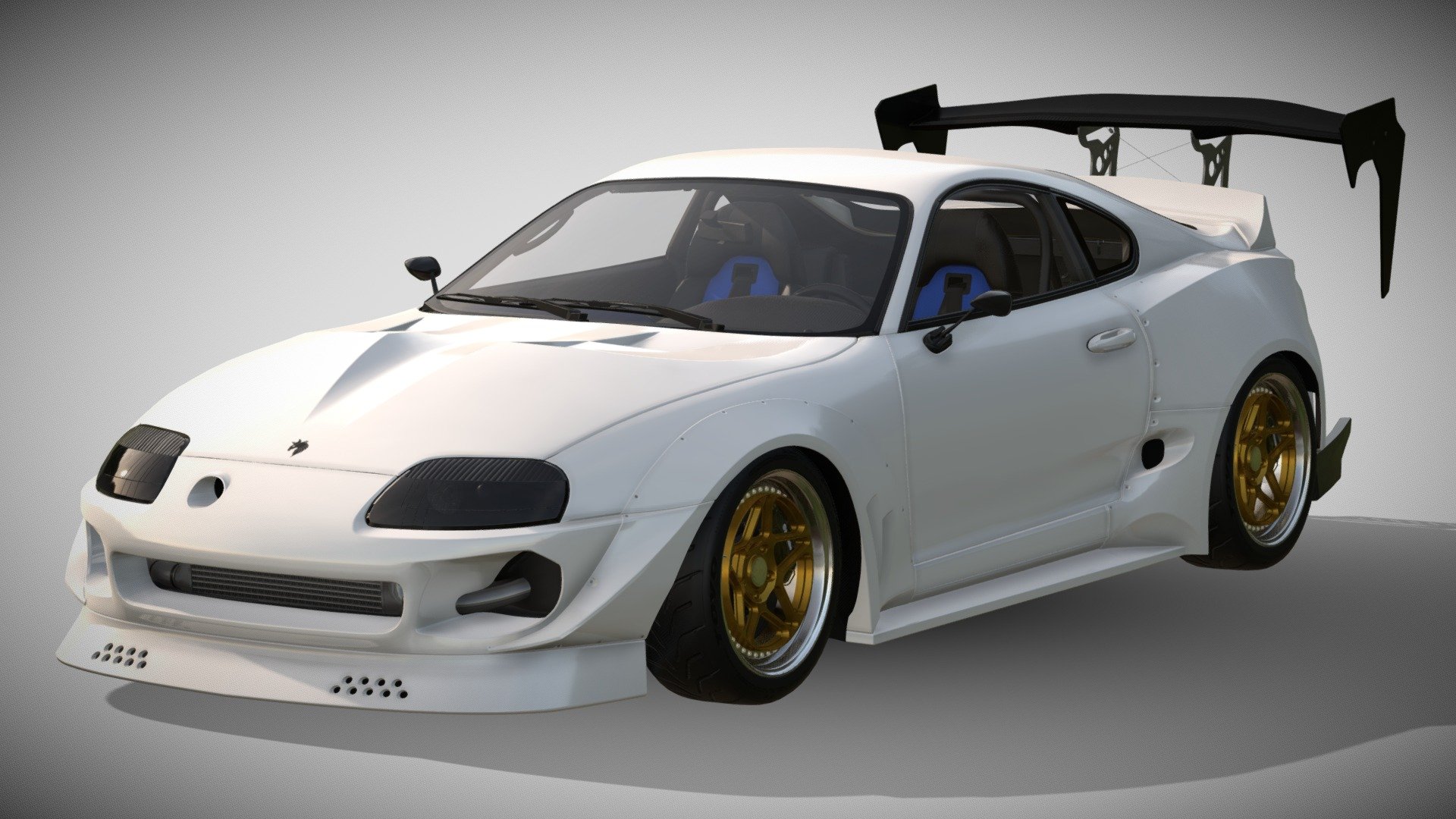 2018 KRC Japan Toyota Supra (JZA80) Widebody Kit - Download Free 3D ...