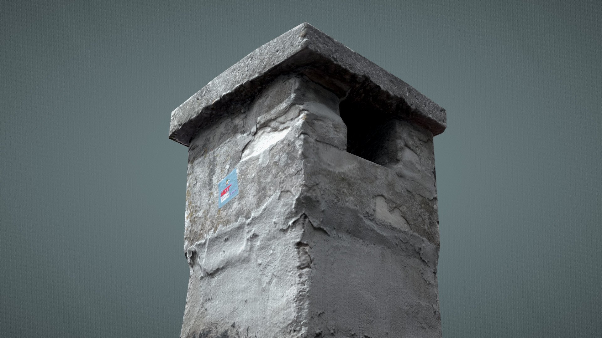Chimney - Game ready - Download Free 3D model by Retopologic [7bbe99b ...