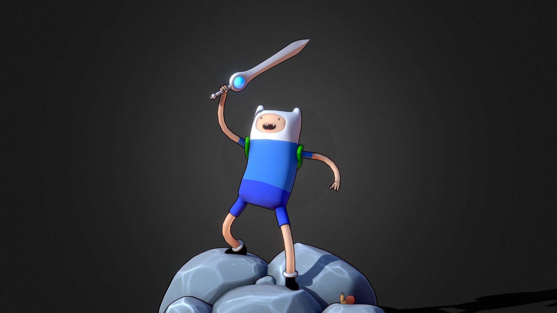 Finn The Human - 3D model by amunozs (@adrian.sierra92) [7bc0122 ...
