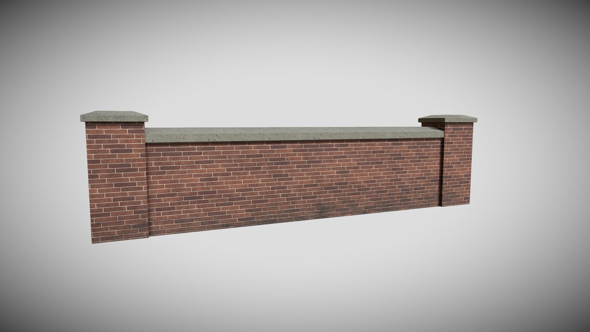 Stone Fence - Buy Royalty Free 3D model by MW-Models [7bc0536 ...
