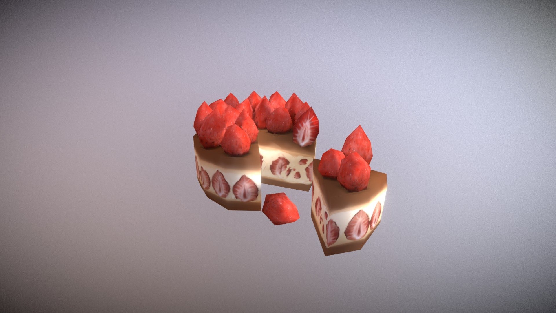 Cake - 3D model by ABA (@Balaaz) [7bc0b8f] - Sketchfab
