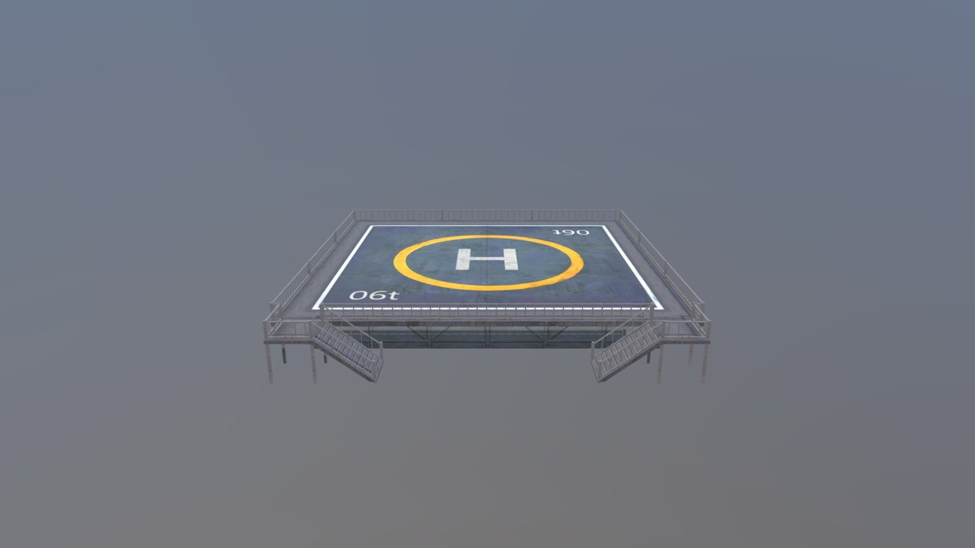 HeliPad - 3D model by halloweeks [7bc18ef] - Sketchfab
