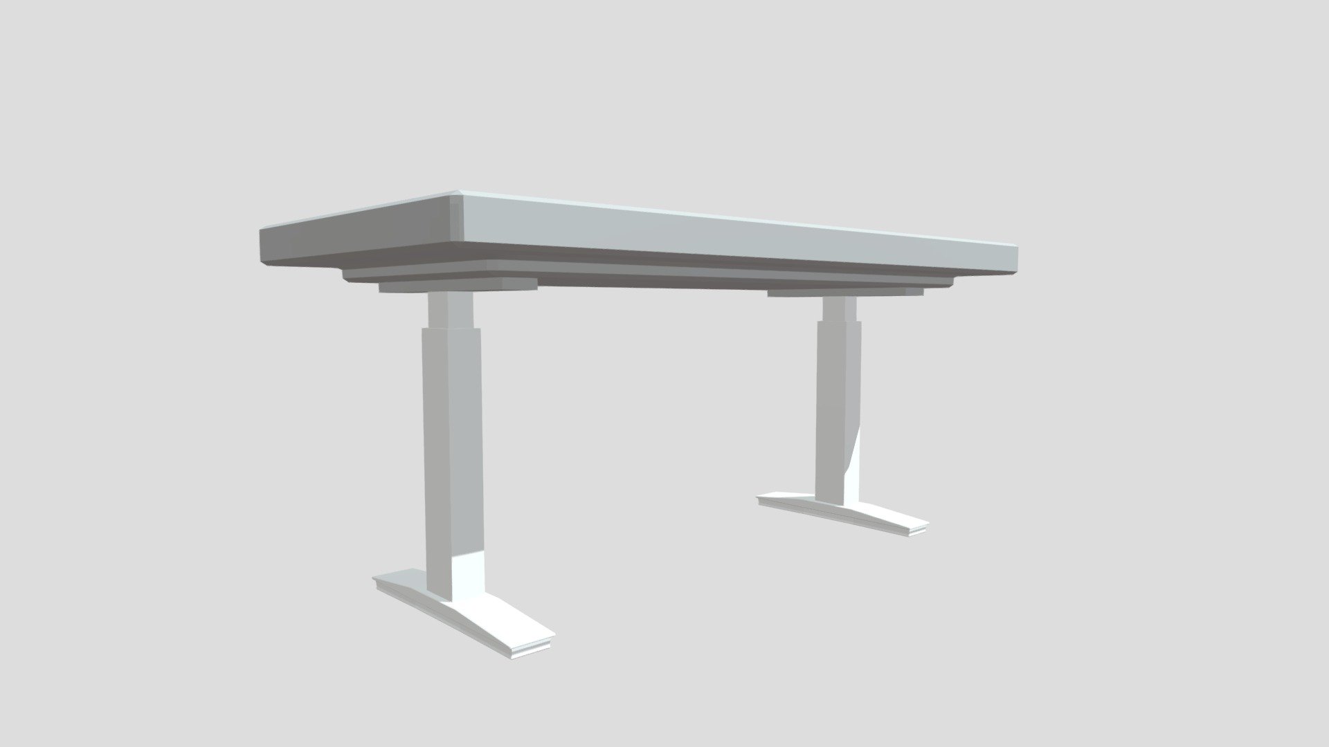 Desk Table - 3D model by Unrealer [7bc4cf1] - Sketchfab