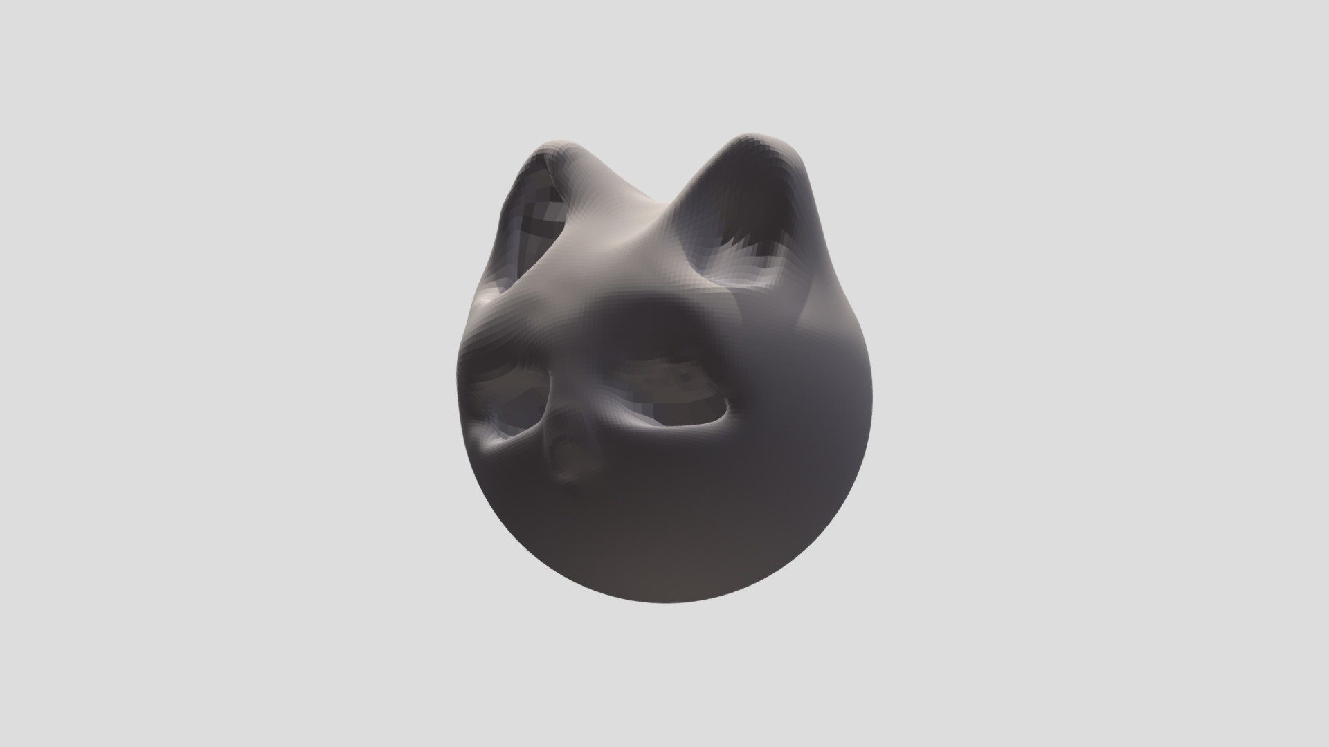 Cat Head - 3D model by FurrySnake [7bc599f] - Sketchfab