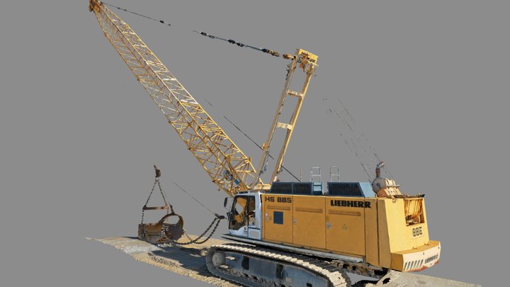 Dragline 3D models - Sketchfab