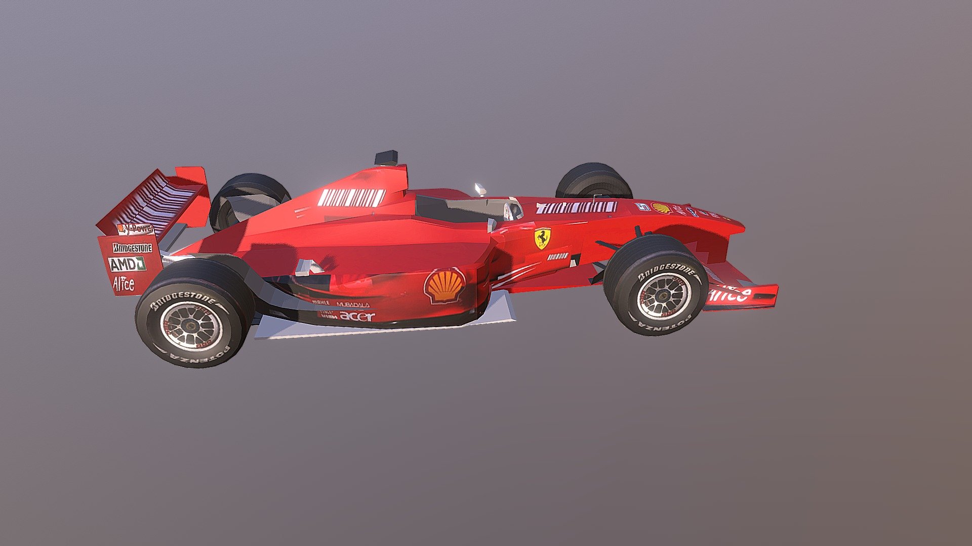 Omar-F1 - 3D model by omarmohammed [7bc6b25] - Sketchfab