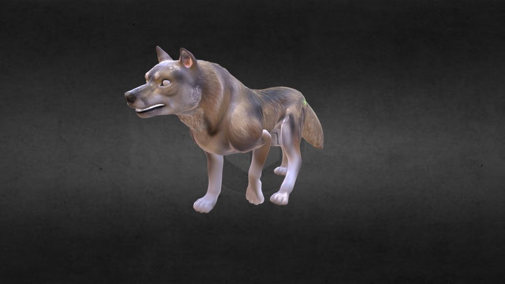 Wolf Animated - 3D model by Catlyn Smith (@ZombieKittey) [7bc6ea5 ...