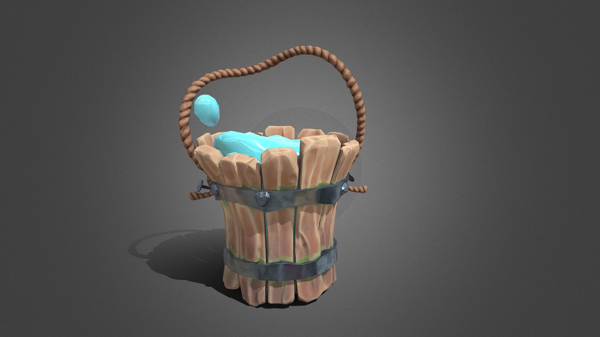 bucket - 3D model by Lin-yan [7bc7b33] - Sketchfab