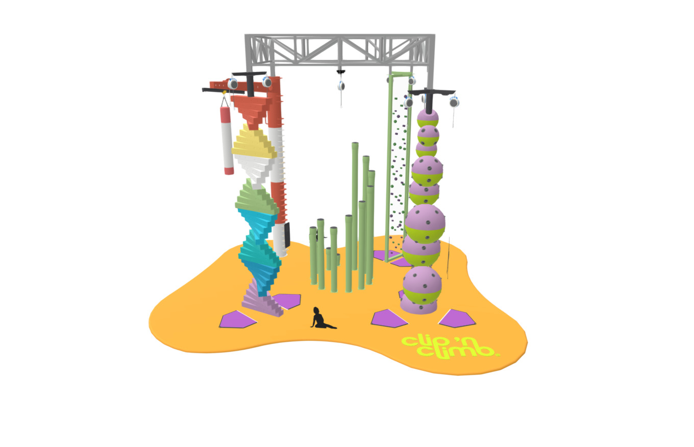 5 outdoor challenges - 3D model by Entre-Prises [7bc90c7] - Sketchfab