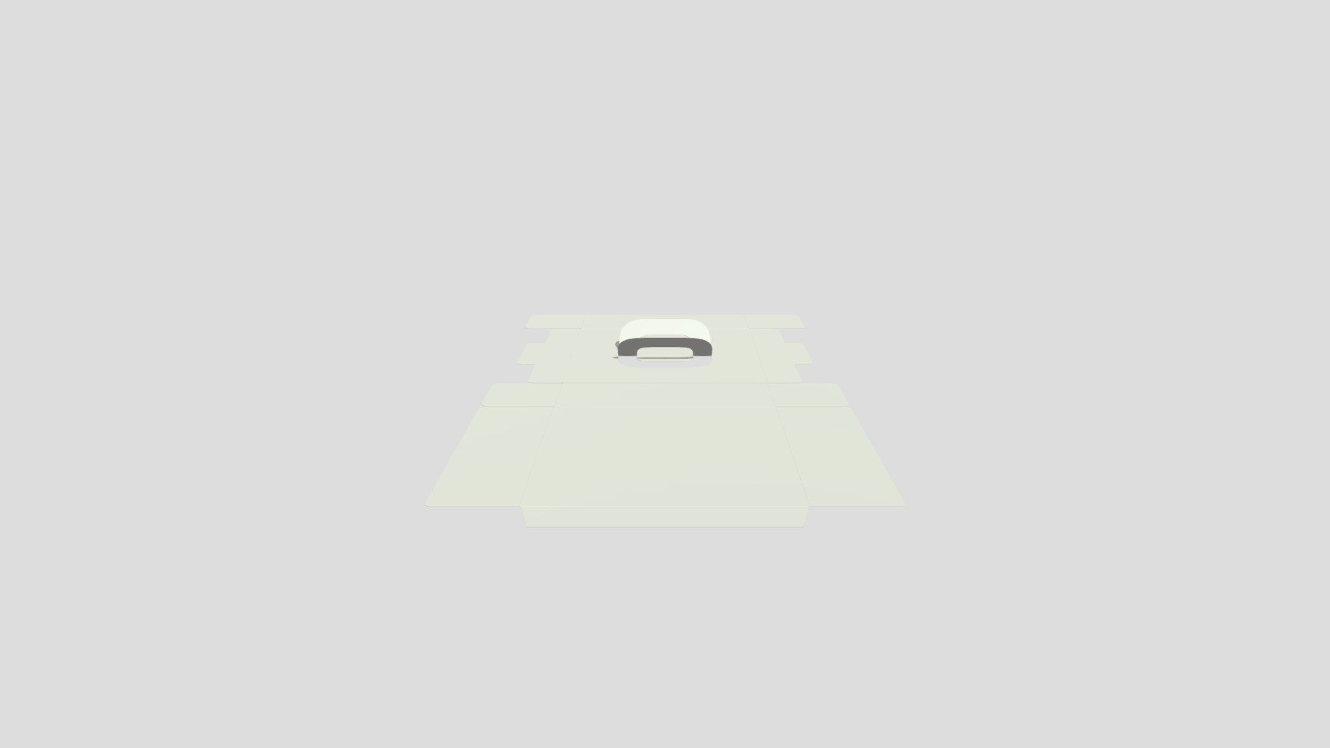 rectangular handle cake box - Download Free 3D model by tudoubox ...