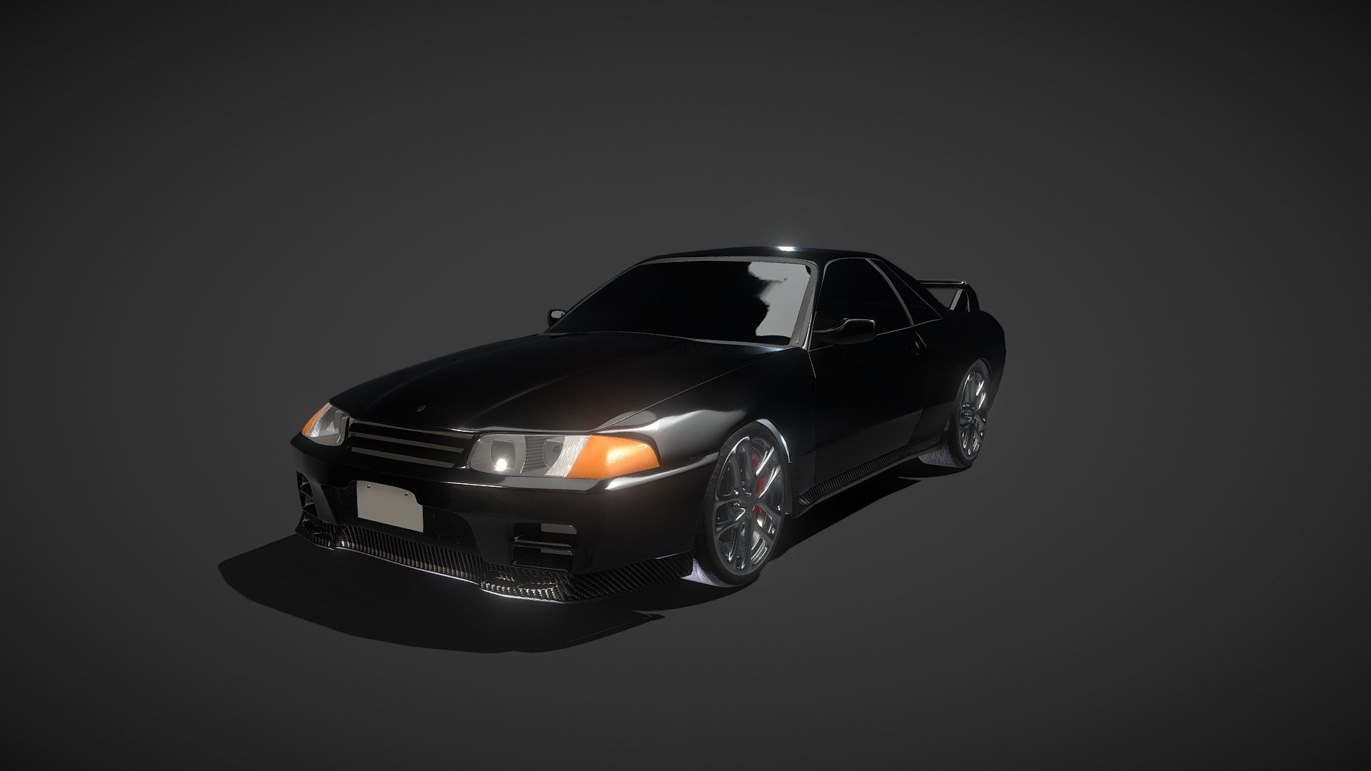 Nissan Skyline GTR R32 - 3D model by hidan1199 [7bcadc5] - Sketchfab