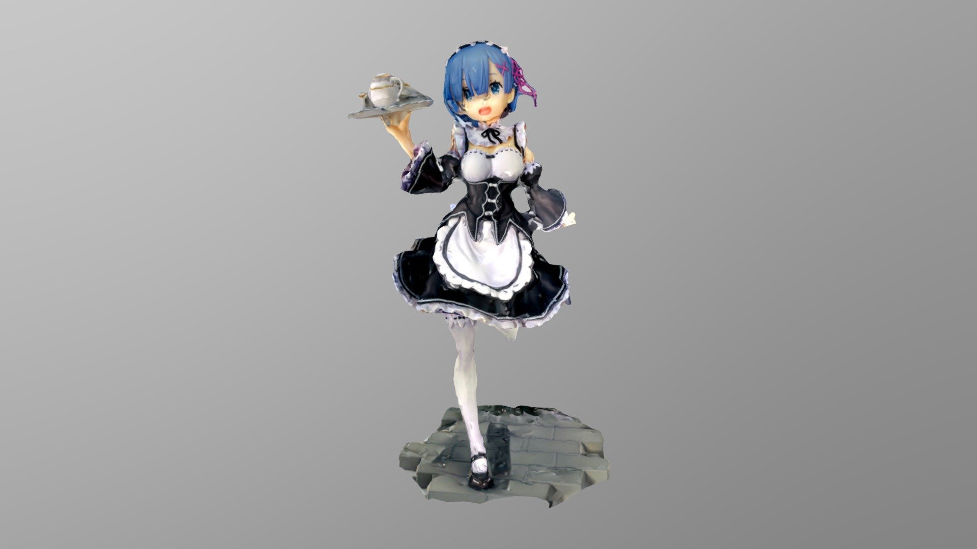 PhotoCatch Test - Rem Figure - Download Free 3D model by 小編米奇 ...