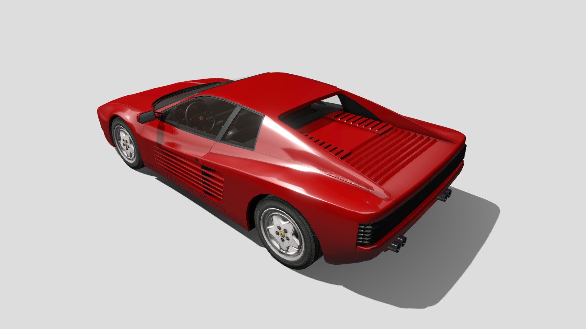 Testarossa - Download Free 3D model by dagtholander [7bcceae] - Sketchfab