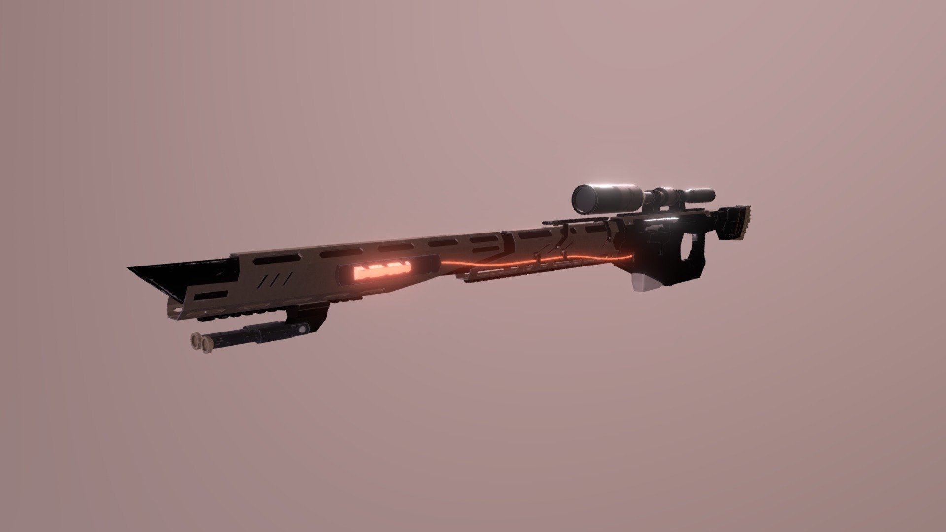 gun - 3D model by jacob_Nguyen [7bcd099] - Sketchfab