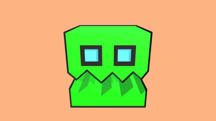 Geometry_dash 3D models - Sketchfab
