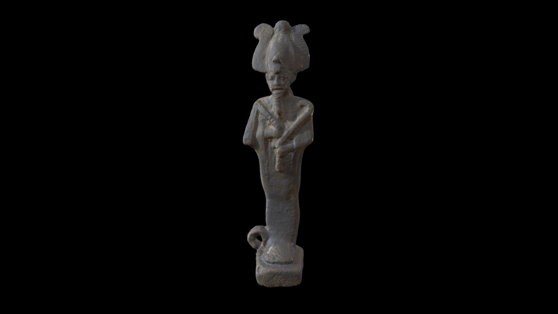 Osiris Amulet - 3D model by Harvard Museum of the Ancient Near East ...