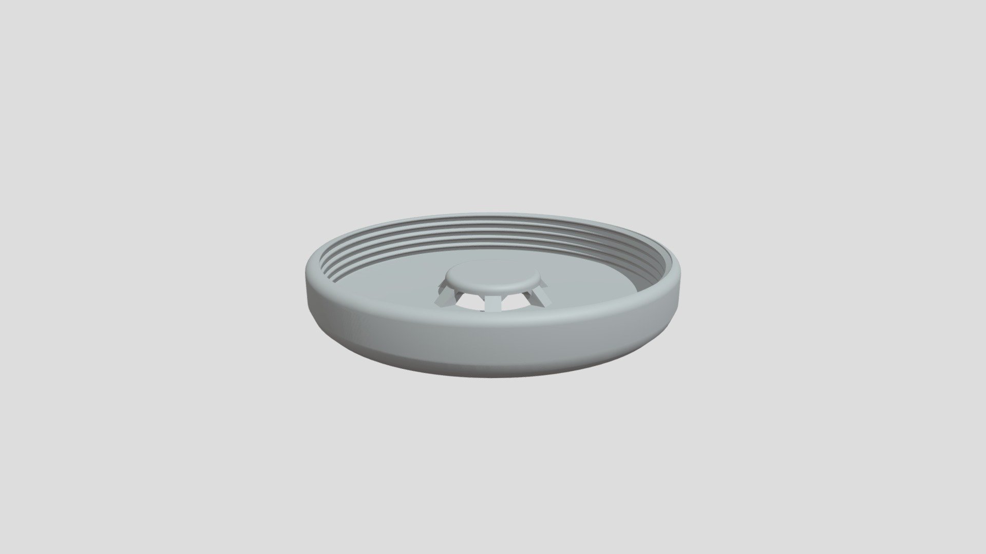 Canister Cap for filter - 3D model by Gasmasksandstuff ...