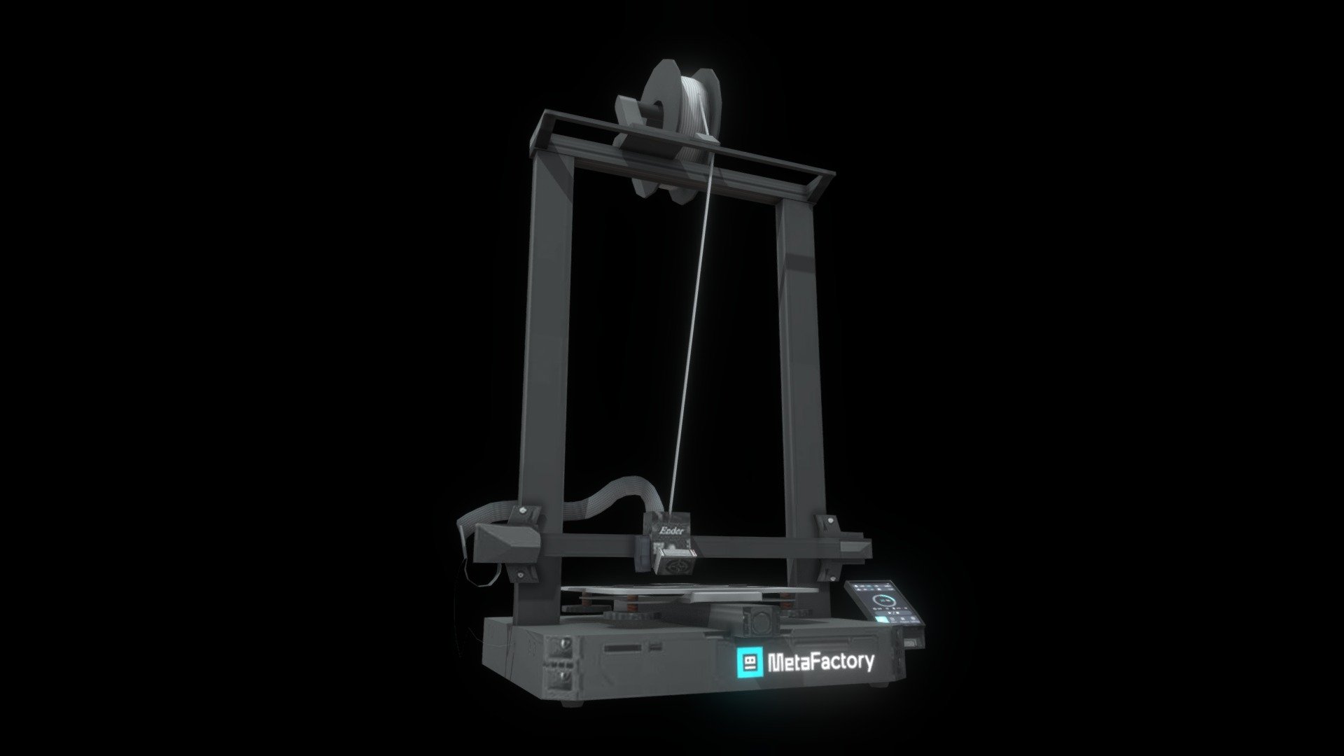 MetaFactory Ender3 - Download Free 3D model by m3org [7bd2182] - Sketchfab