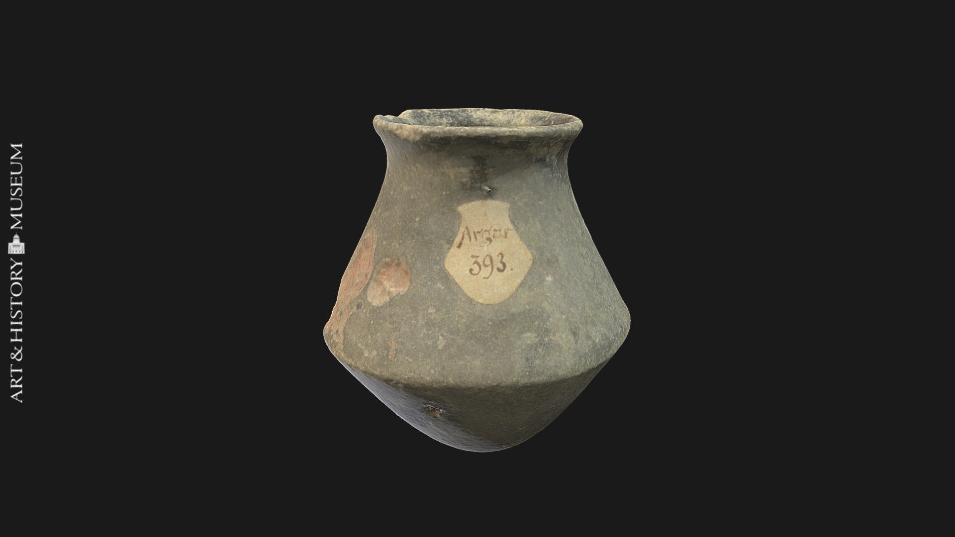Carinated vase with flaring rim - PG.41.1.225 - Download Free 3D model ...